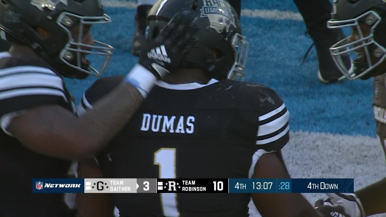 Southern Jaguars defensive lineman Jason Dumas erupts for his third ...