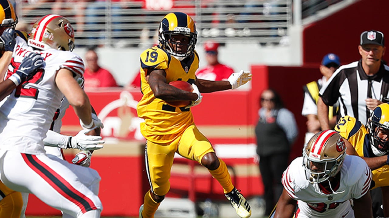 JoJo Natson gets good field position on 36-yard punt return