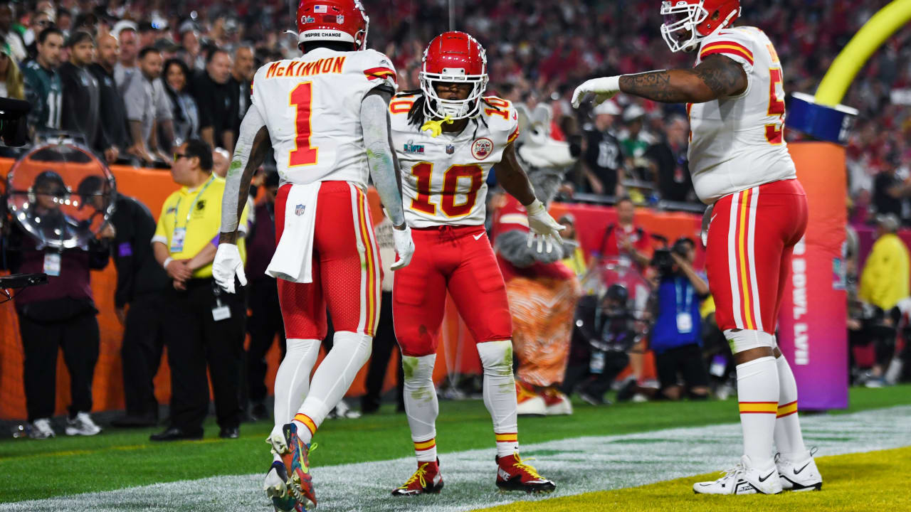 Kansas City Chiefs running back Isiah Pacheco flashes his dance moves ...