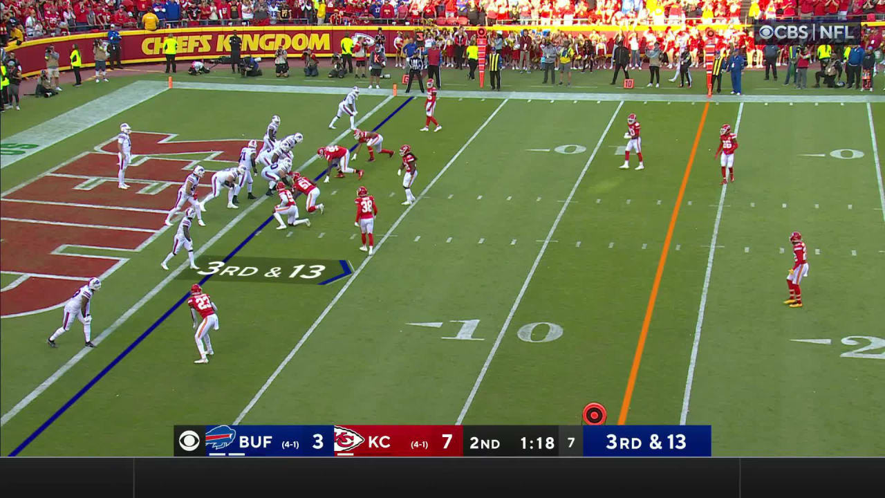 Buffalo Bills quarterback Josh Allen's sidearm sling finds sliding wide ...