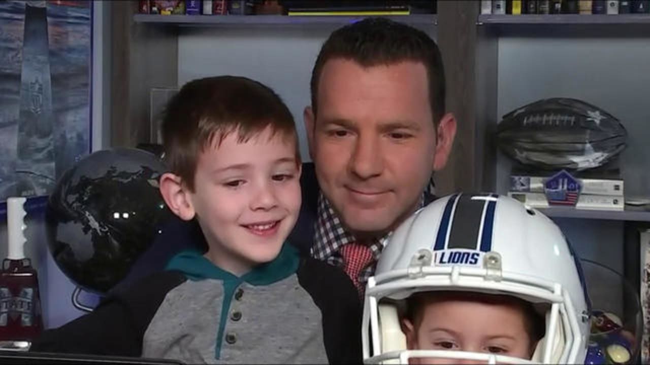 Ian Rapoport's kids crash 'Good Morning Football' on Thanksgiving morning
