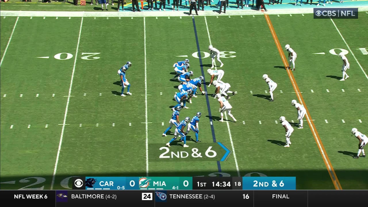 Best defensive plays from Miami Dolphins 4-sack game vs. Carolina Panthers | Week 6