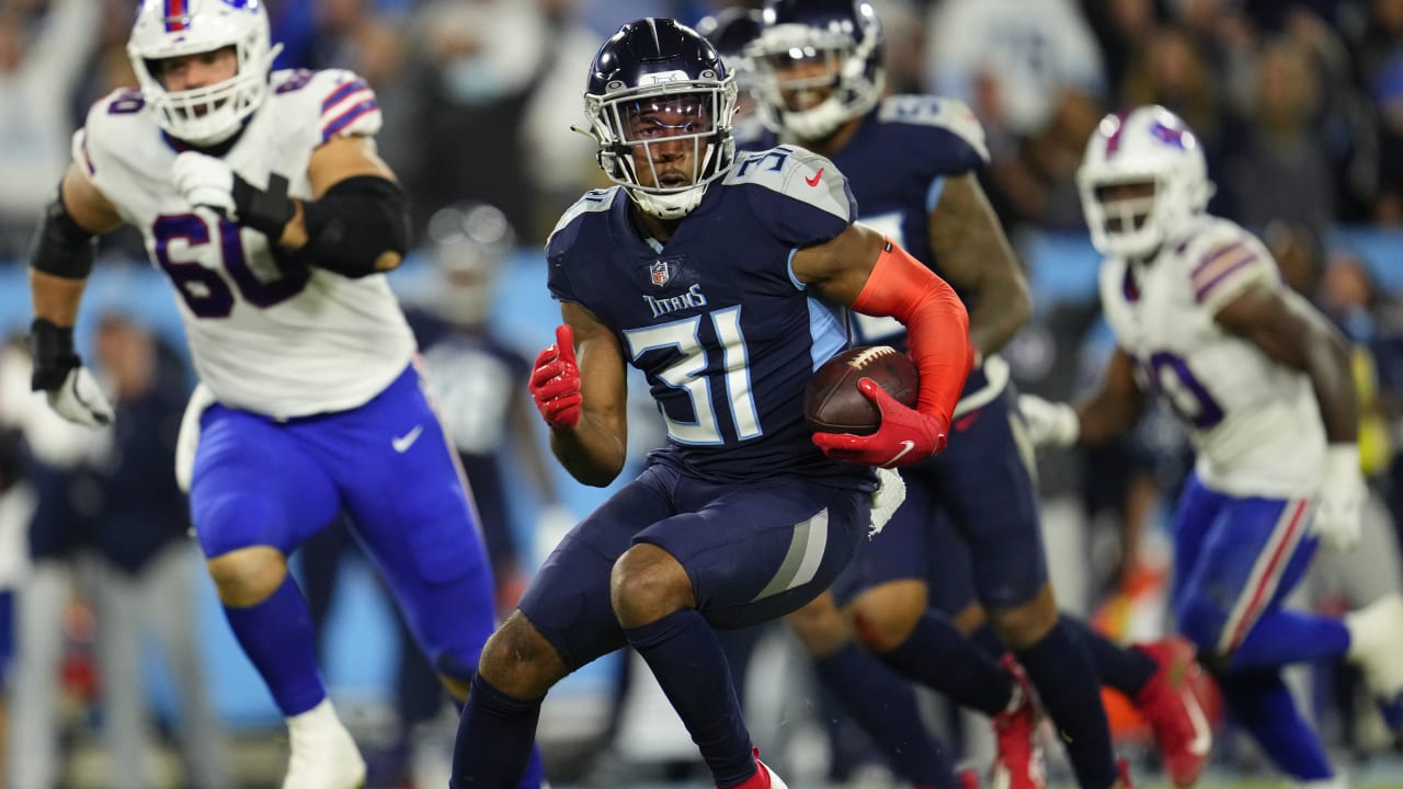 Tennessee Titans safety Kevin Byard turns Buffalo Bills quarterback ...