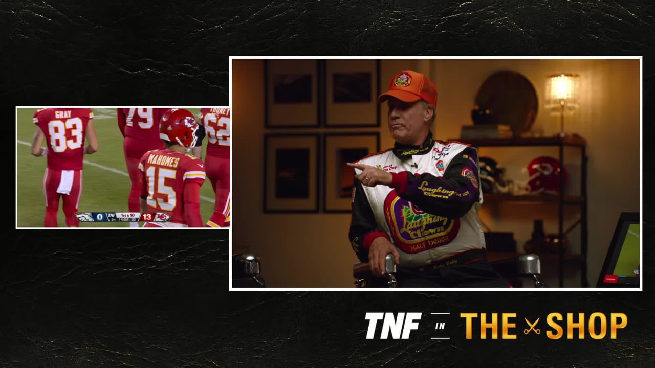 Comedian Will Ferrell shares his signature football move