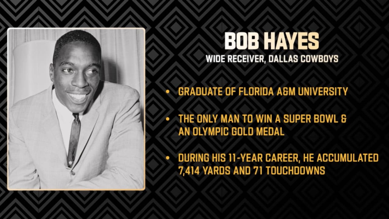 Former Dallas Cowboys wide receiver Bob Hayes | HBCU Game Changers
