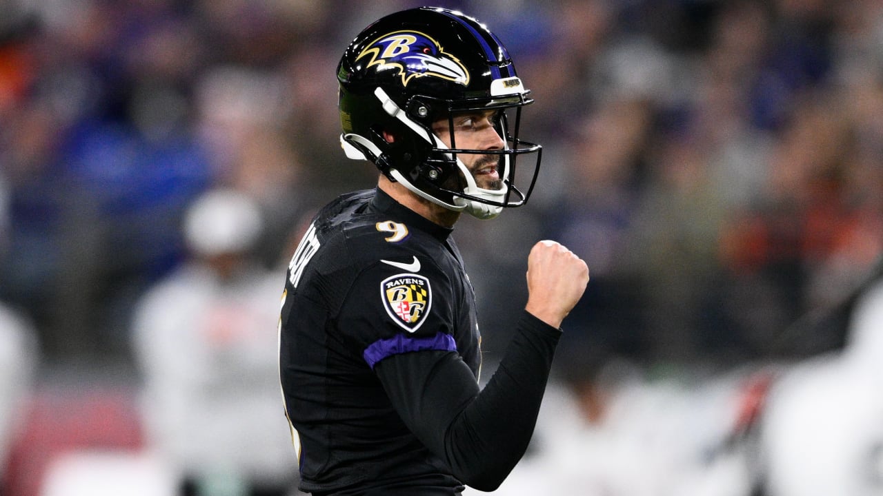 Baltimore Ravens kicker Justin Tucker's 58-yard FG would be good from 60+.
