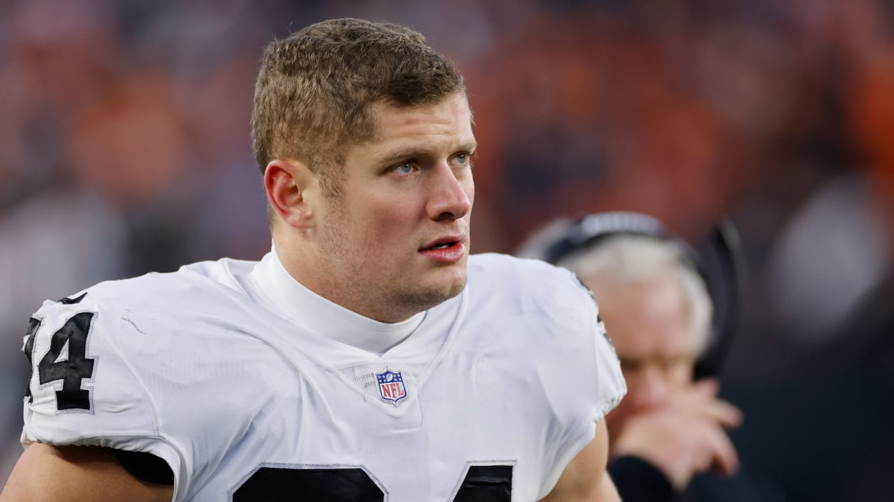 Nfl Networks Tom Pelissero Las Vegas Raiders To Release De Carl Nassib