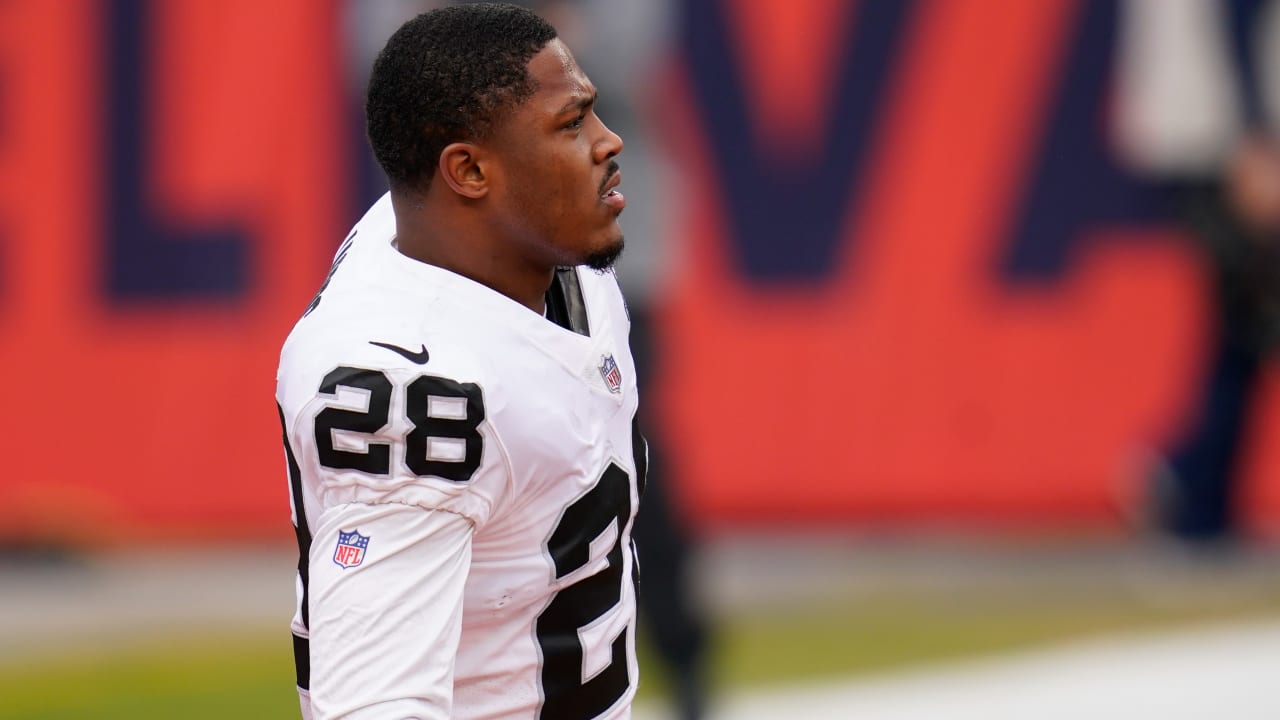 Raiders RB Josh Jacobs charged with failure to exercise due care, not ...