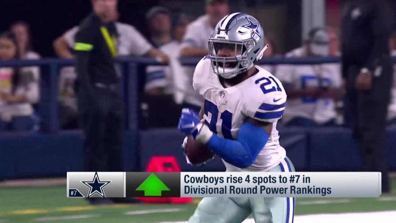 Dallas Cowboys rise four spots to No. 7 in Divisional Round | Power ...