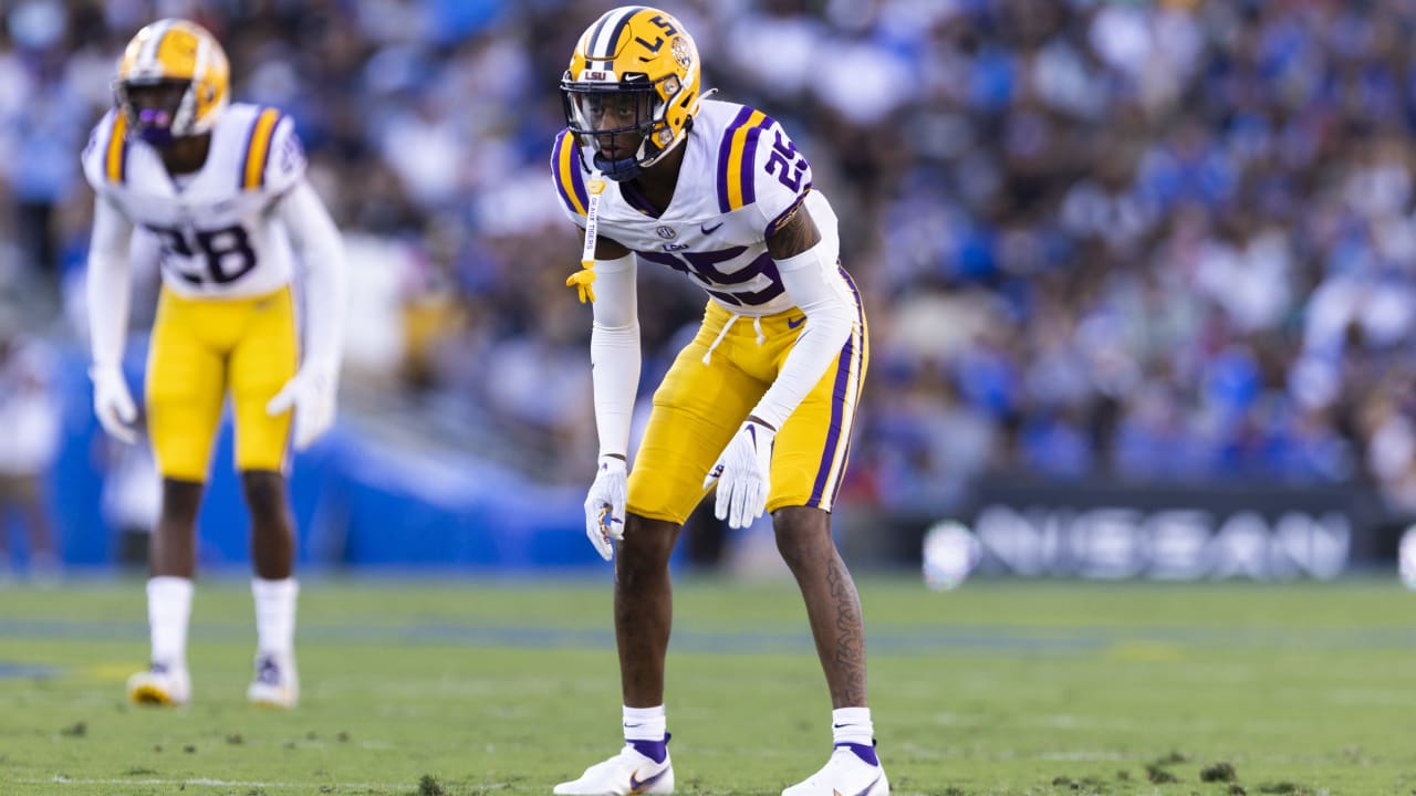 New York Giants select cornerback Cordale Flott with No. 81 in 2022 draft