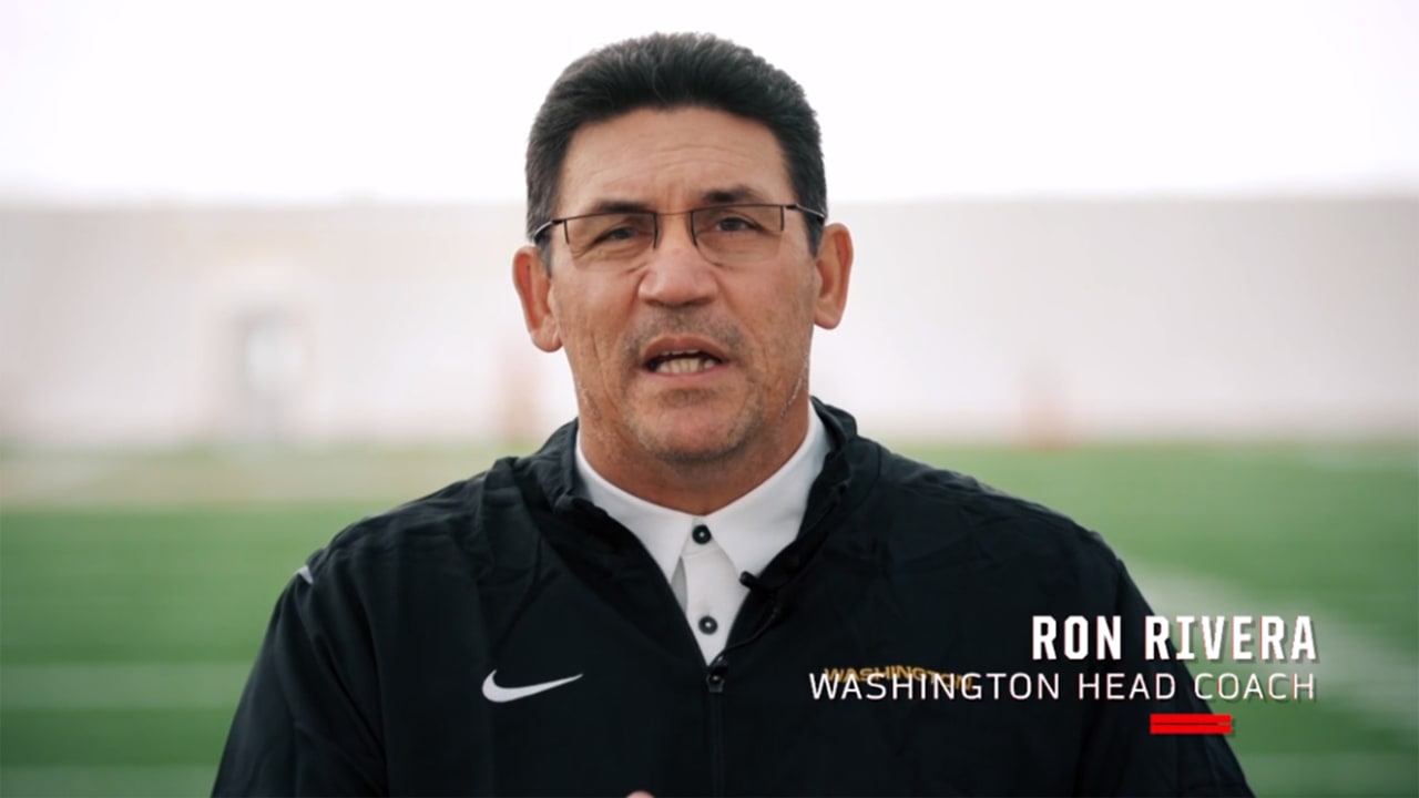 Washington Football Team head coach Ron Rivera encourages citizens to ...