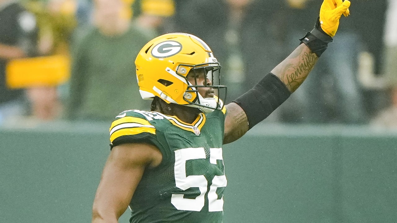 Can't-Miss Play: Green Bay Packers linebacker Rashan Gary leaps over ...