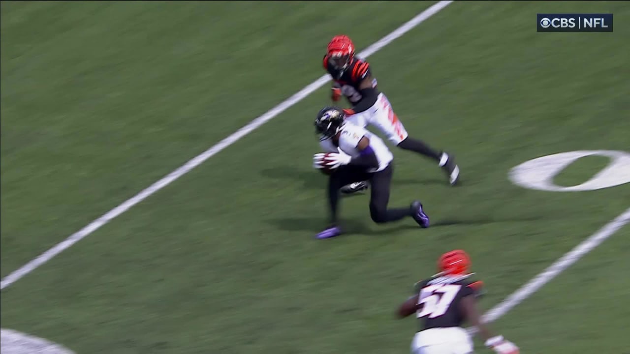 Baltimore Ravens wide receiver Odell Beckham Jr.'s catch of game goes ...