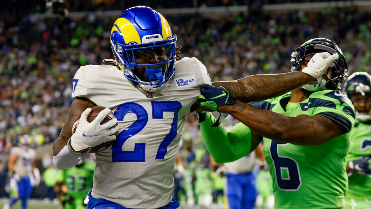 Los Angeles Rams running back Darrell Henderson breaks loose for Rams ...