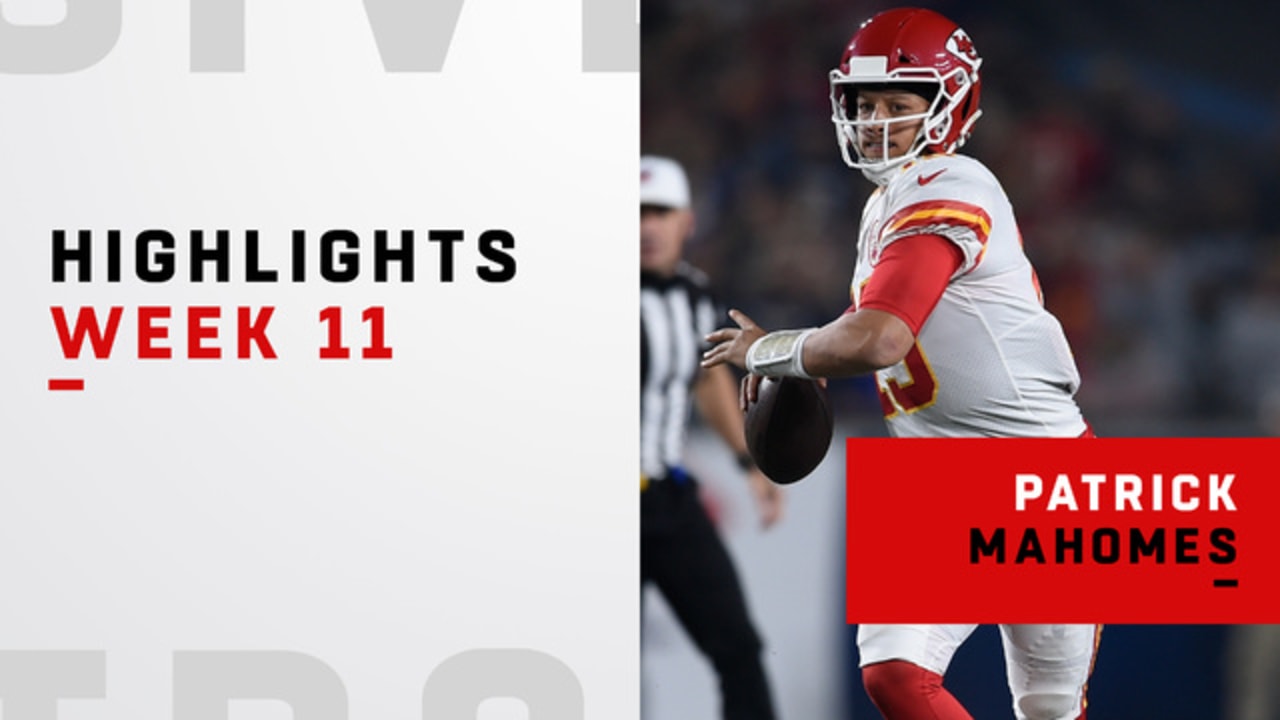 Patrick Mahomes' best plays from 478-yard game vs. Rams | Week 11