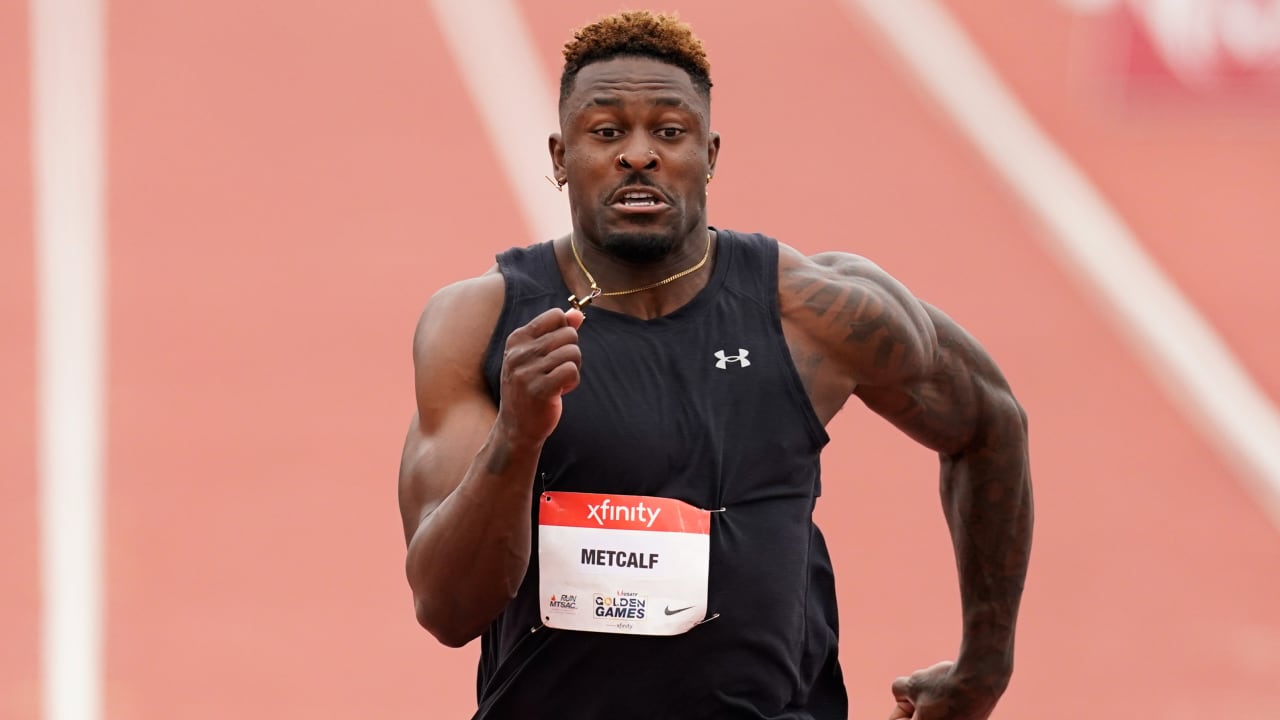 Seahawks WR DK Metcalf maintains goal of qualifying for Olympics: 'For ...