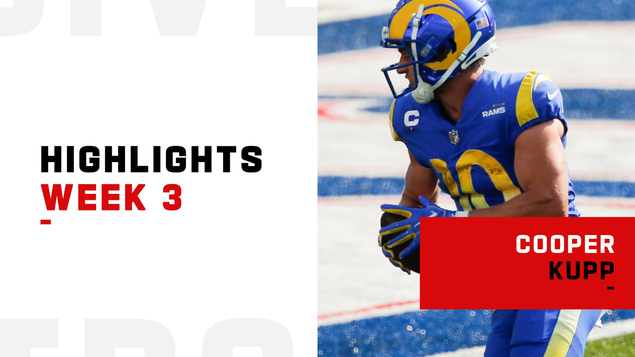 Every Los Angeles Rams wide receiver Cooper Kupp catch from 107-yard ...