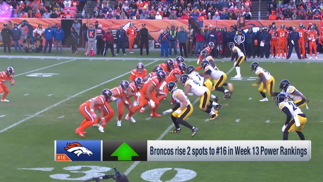 Denver Broncos rise two spots to No. 16 in Week 13 | Power Rankings