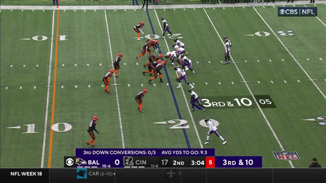 Baltimore Ravens quarterback Anthony Brown's third-and-10 strike to ...