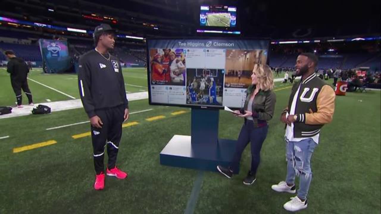 Tee Higgins explains why he didn't do drills at 2020 NFL Scouting Combine