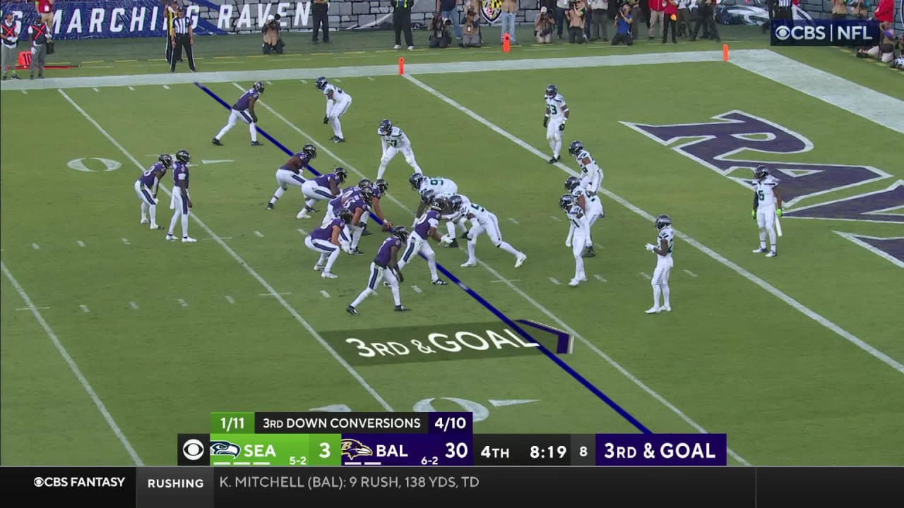 Baltimore Ravens wide receiver Odell Beckham Jr.'s first Ravens TD ...