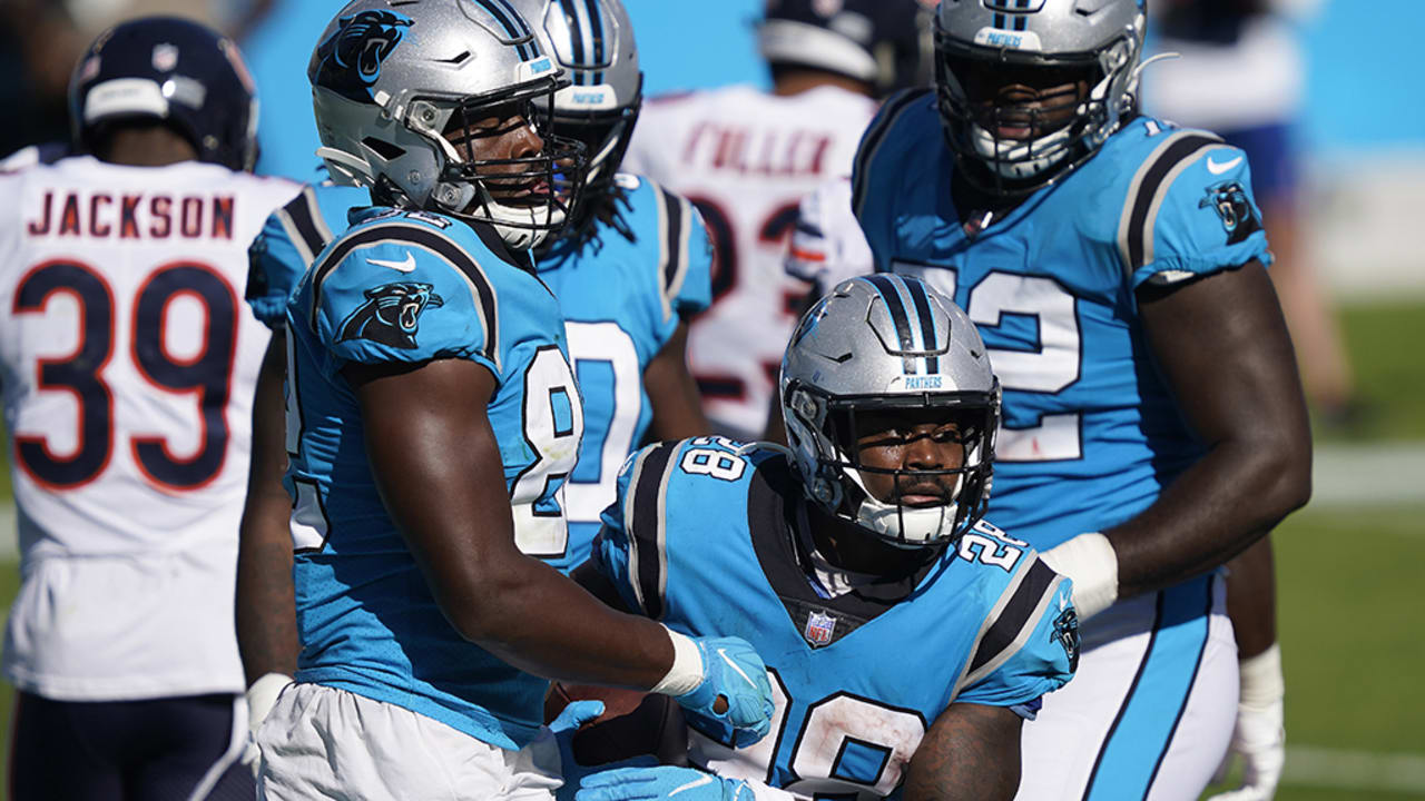 Don't sleep on Carolina Panthers running back Mike Davis! RB celebrates ...