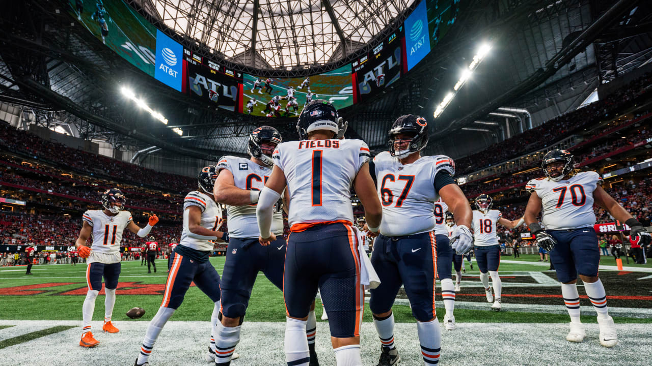 Chicago Bears quarterback Justin Fields' best plays from 2-TD game ...