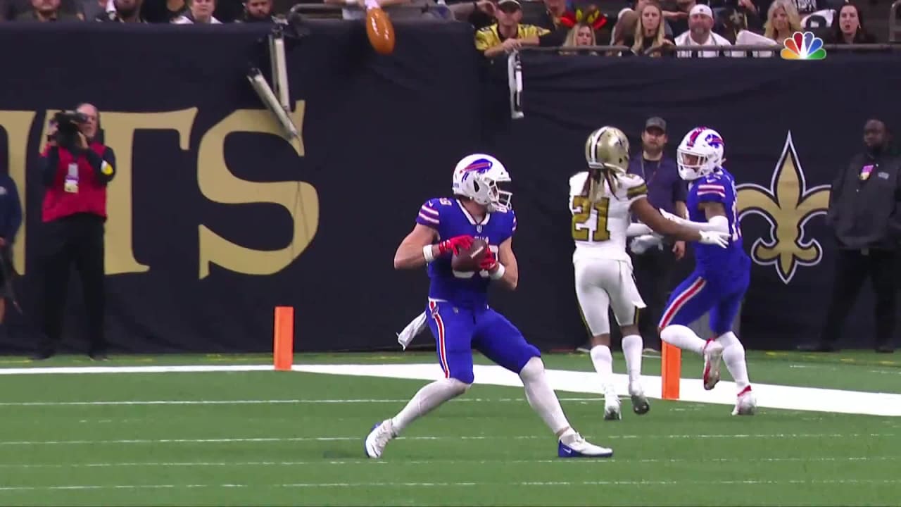 Buffalo Bills tight end Dawson Knox breaks Bills record for TD catches ...