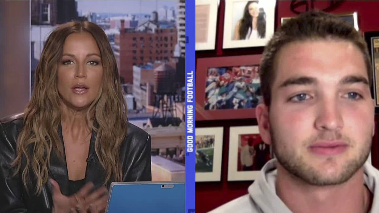 LB JoJo Domann discusses returning from back-to-back ACL surgeries | 'GMFB'