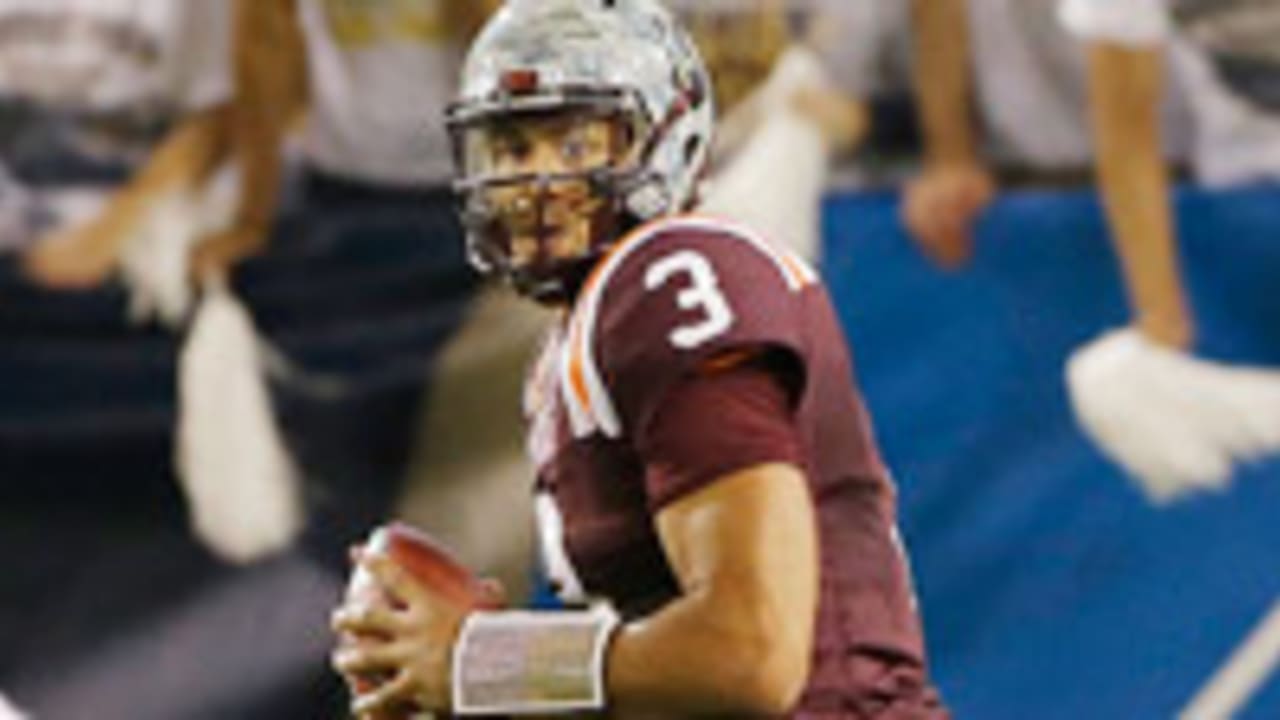 Virginia Tech's Logan Thomas hit 60 mph with combine throw