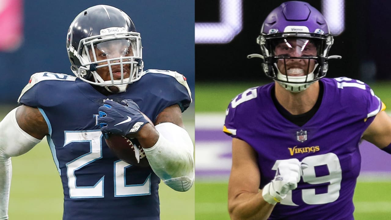 Adam Thielen, Derrick Henry among top 10 red-zone weapons
