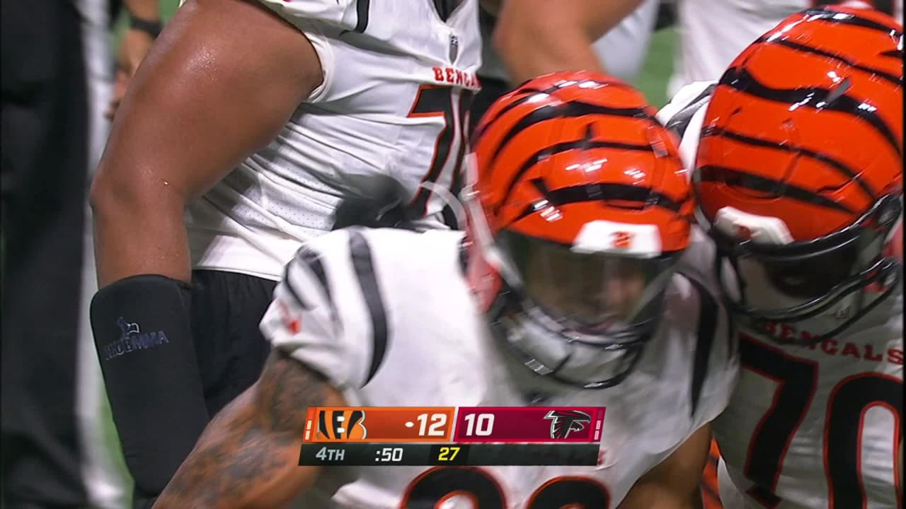 Cincinnati Bengals rookie running back Chase Brown's 3-yard rushing ...