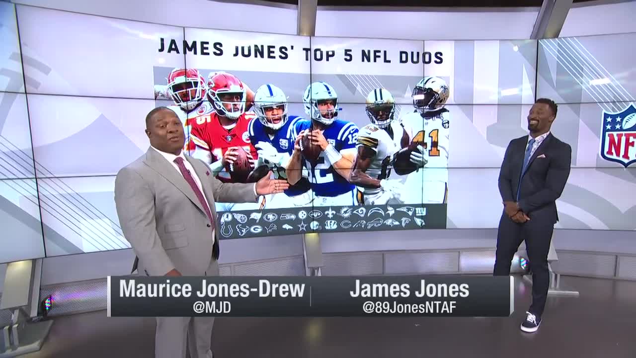 NFL Network's James Jones ranks the NFL's best duos of '19