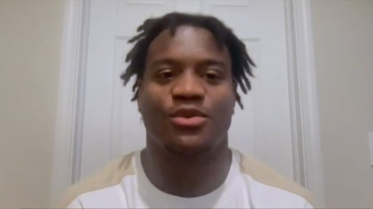 RB Kenneth Walker III discusses upcoming '22 draft, unique combine ...