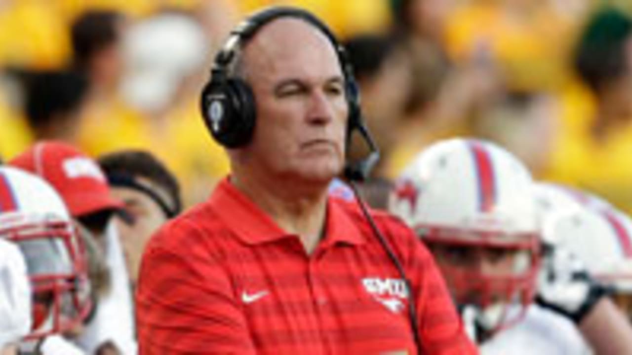 June Jones steps down as SMU's coach after 0-2 start