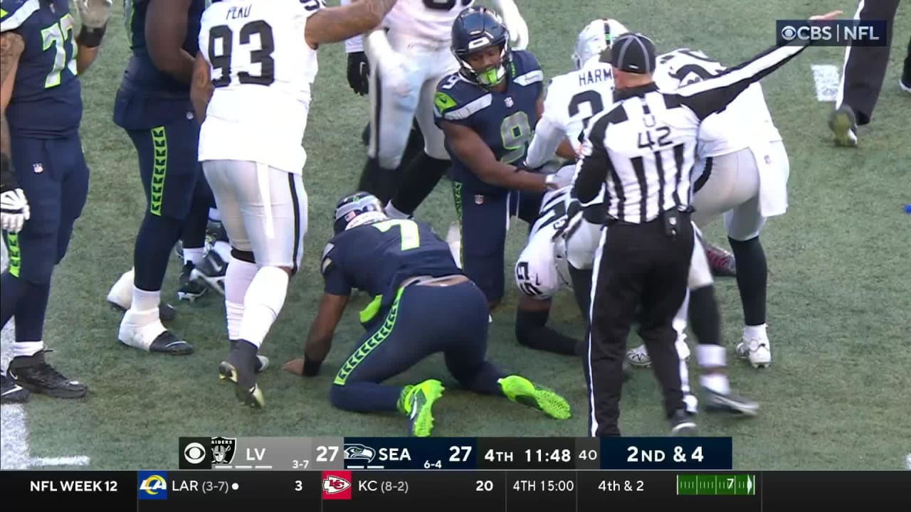 Las Vegas Raiders outside linebacker Chandler Jones gets HUGE fumble ...