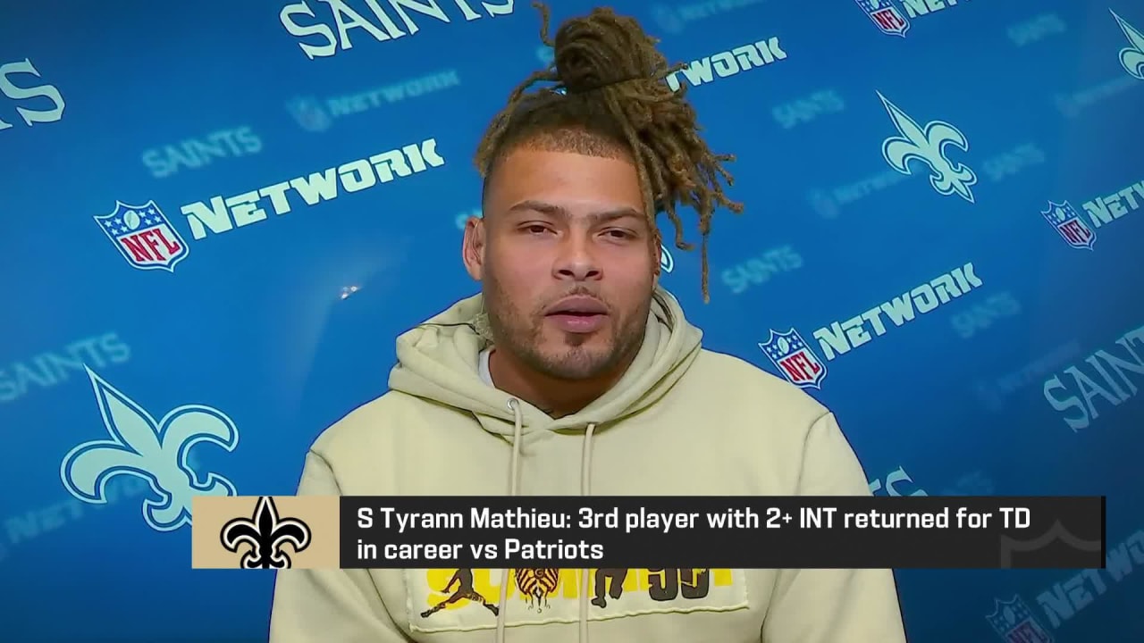 Safety Tyrann Mathieu joins 'NFL Total Access' on Wednesday following ...