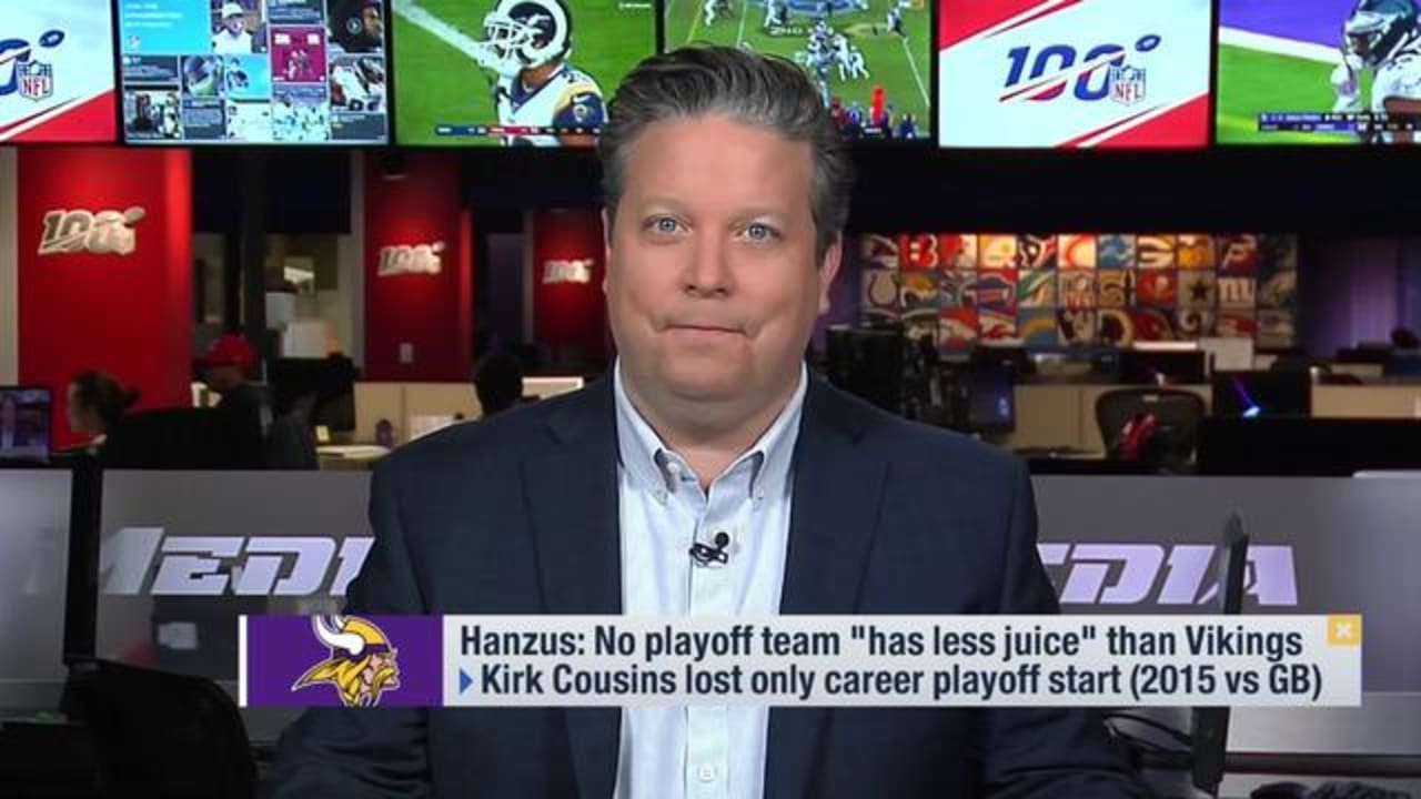 Dan Hanzus: Vikings 'lacking juice' heading into Wild Card Weekend