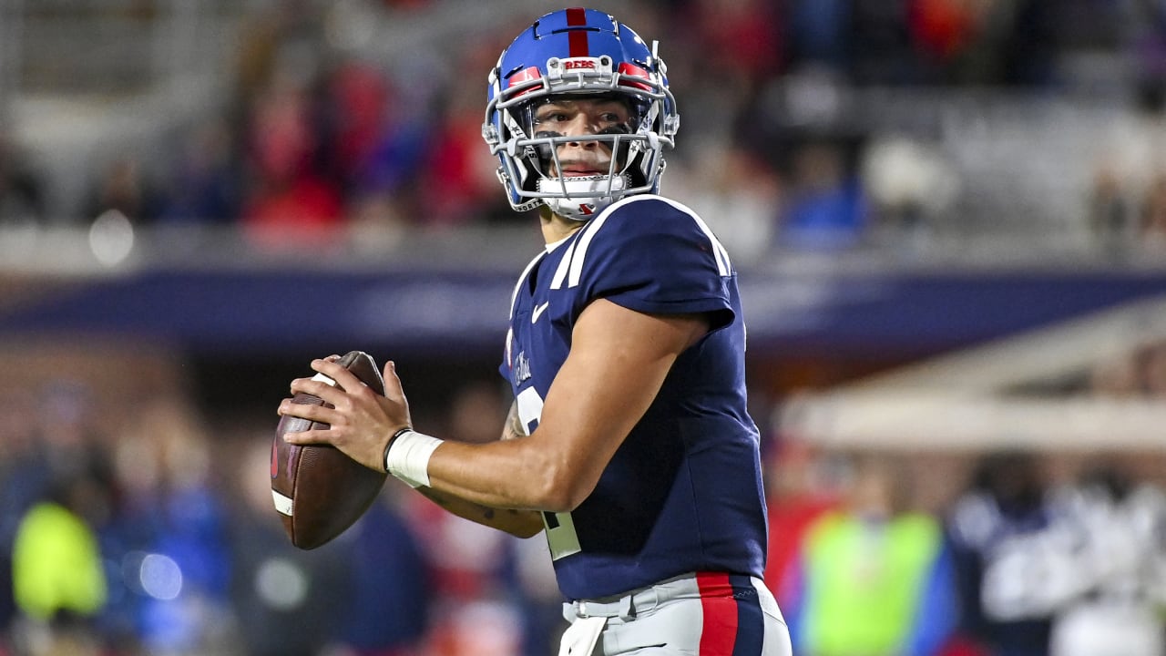 Would quarterback Matt Corral be the dream pick for Detroit Lions in ...