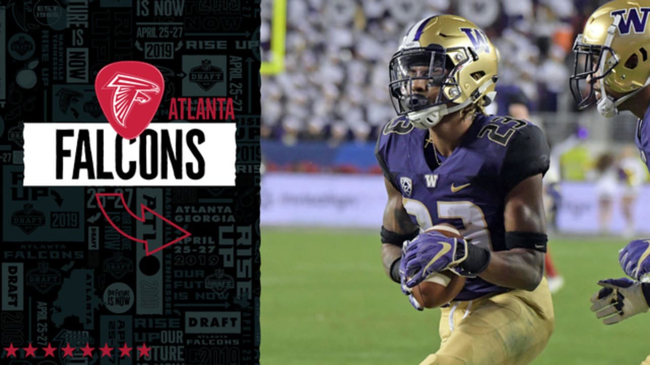 Atlanta Falcons select Washington cornerback Jordan Miller No. 172 in ...