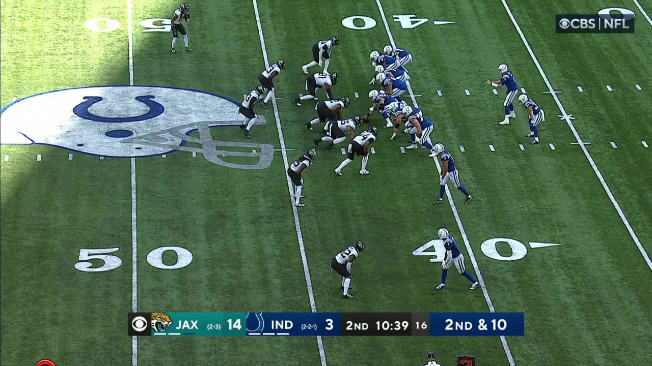Indianapolis Colts quarterback Matt Ryan somehow hits wide receiver ...
