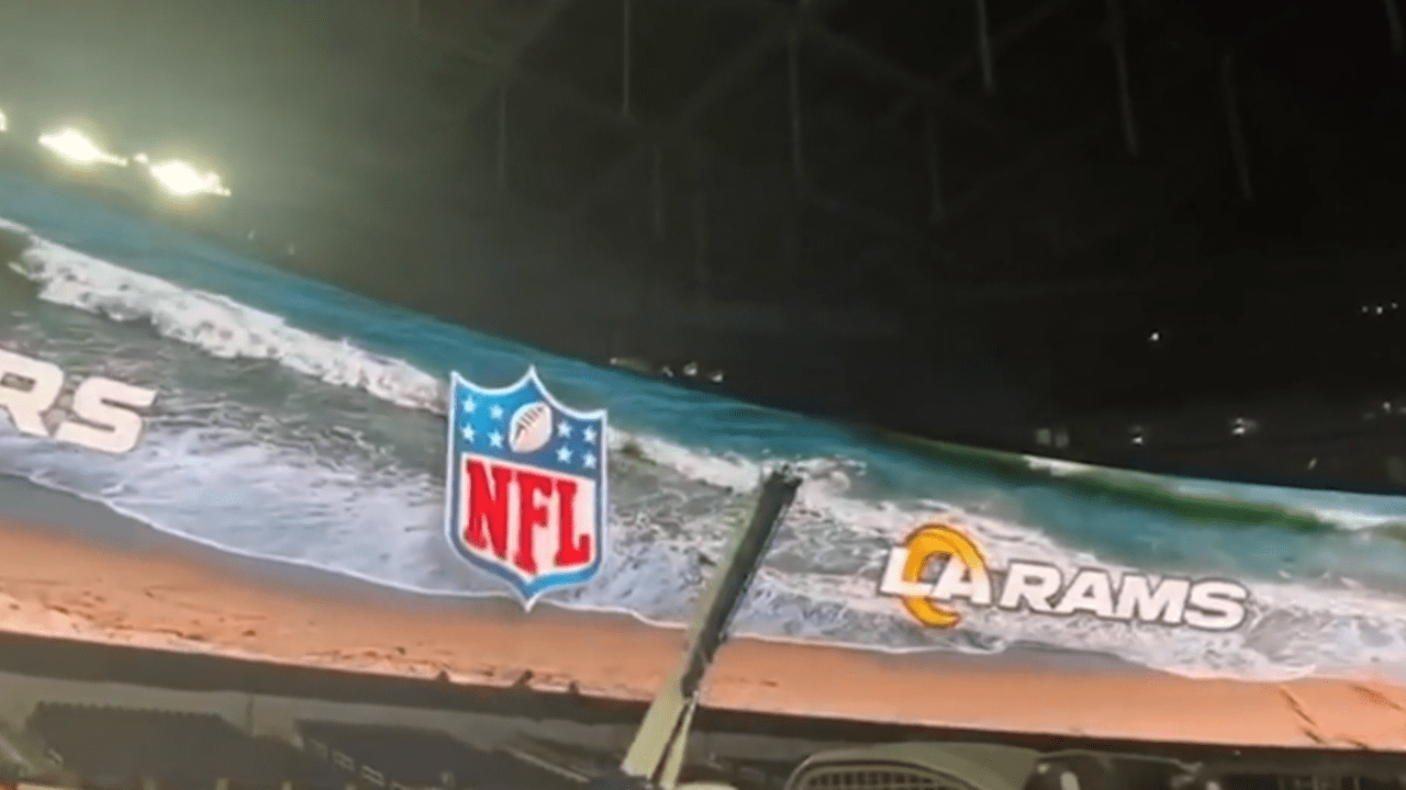 Inside look at SoFi Stadium's video board