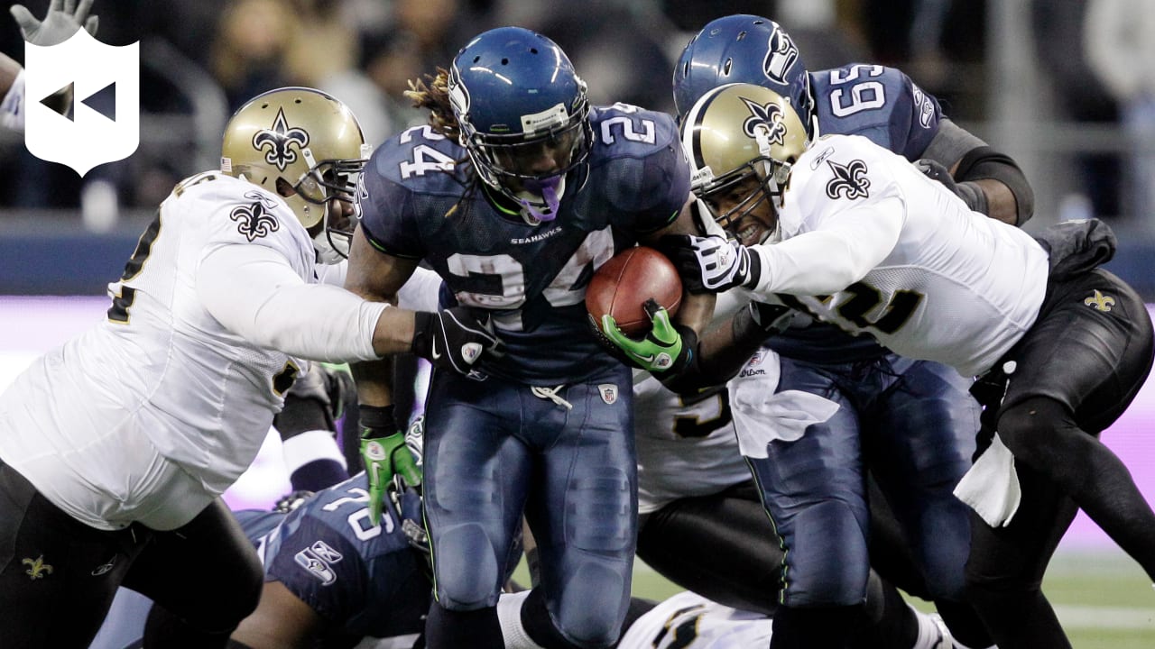 Seattle Seahawks running back Marshawn Lynch's 'Beast Quake' run | NFL ...