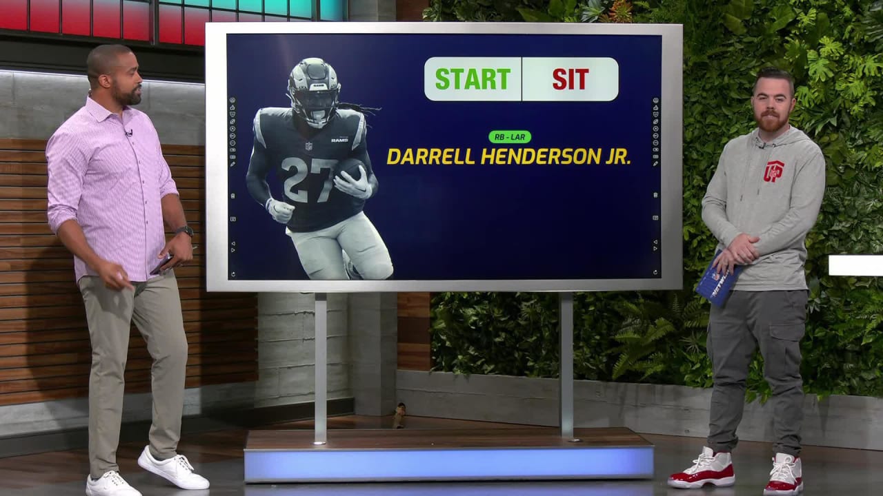 Michael F. Florio's start/sit decision on Darrell Henderson Jr. vs ...
