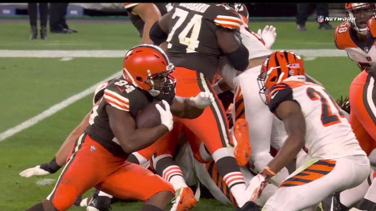 Cleveland Browns running back Nick Chubb's best runs from 124-yard ...