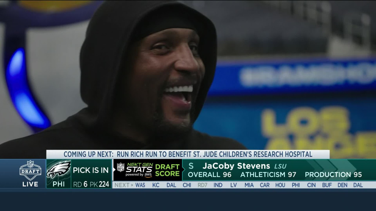 Ravens Hall of Famer Ray Lewis teaches NFL Network's Rich Eisen his ...