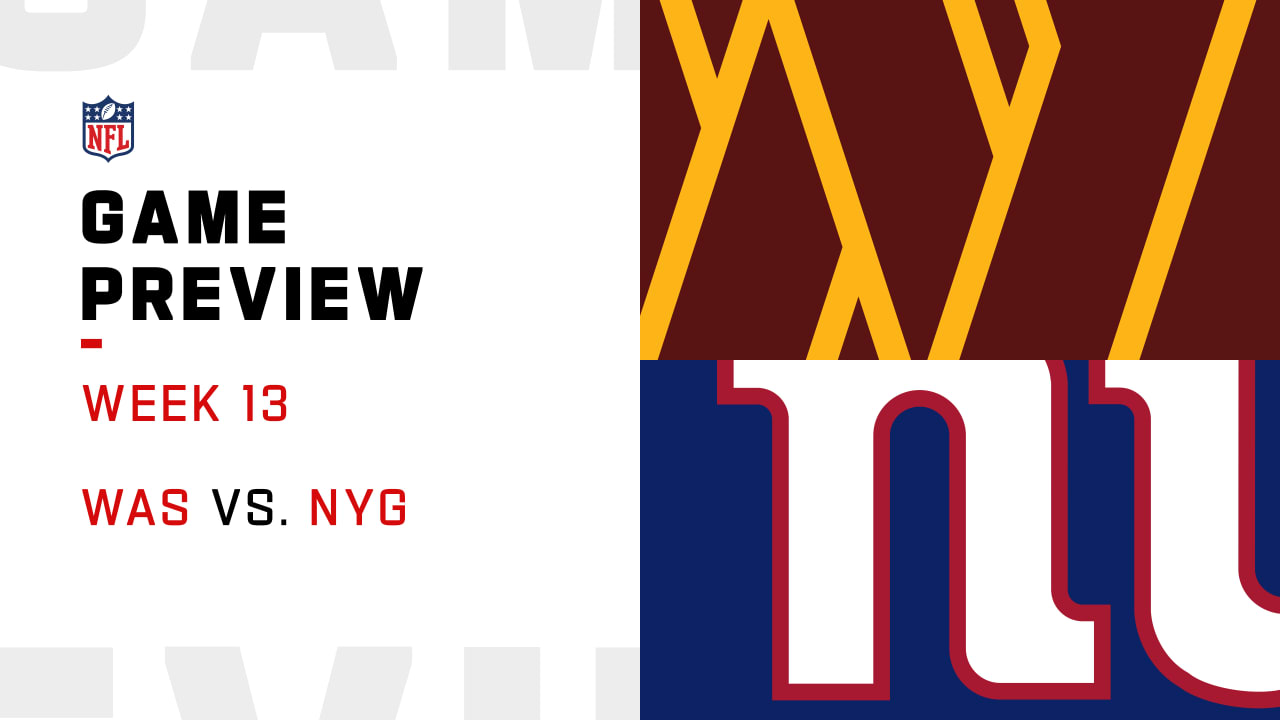 Washington Commanders vs. New York Giants preview | Week 13