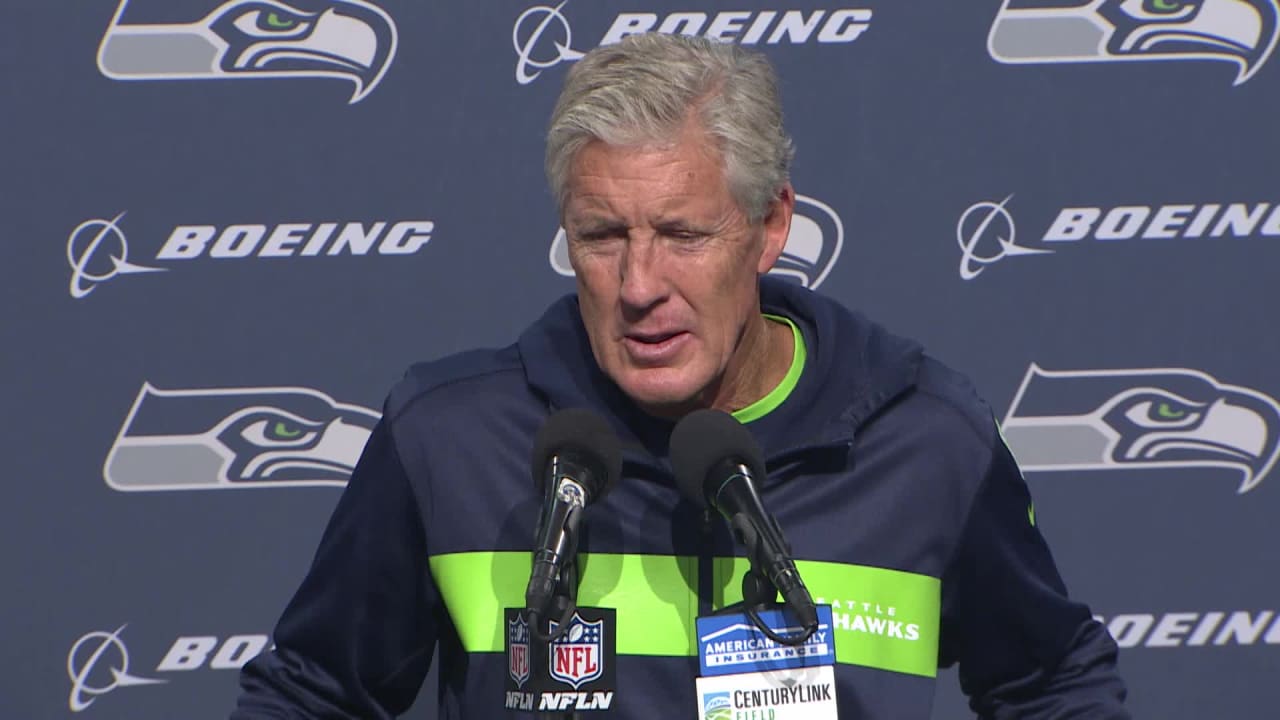 Seahawks postgame press conference