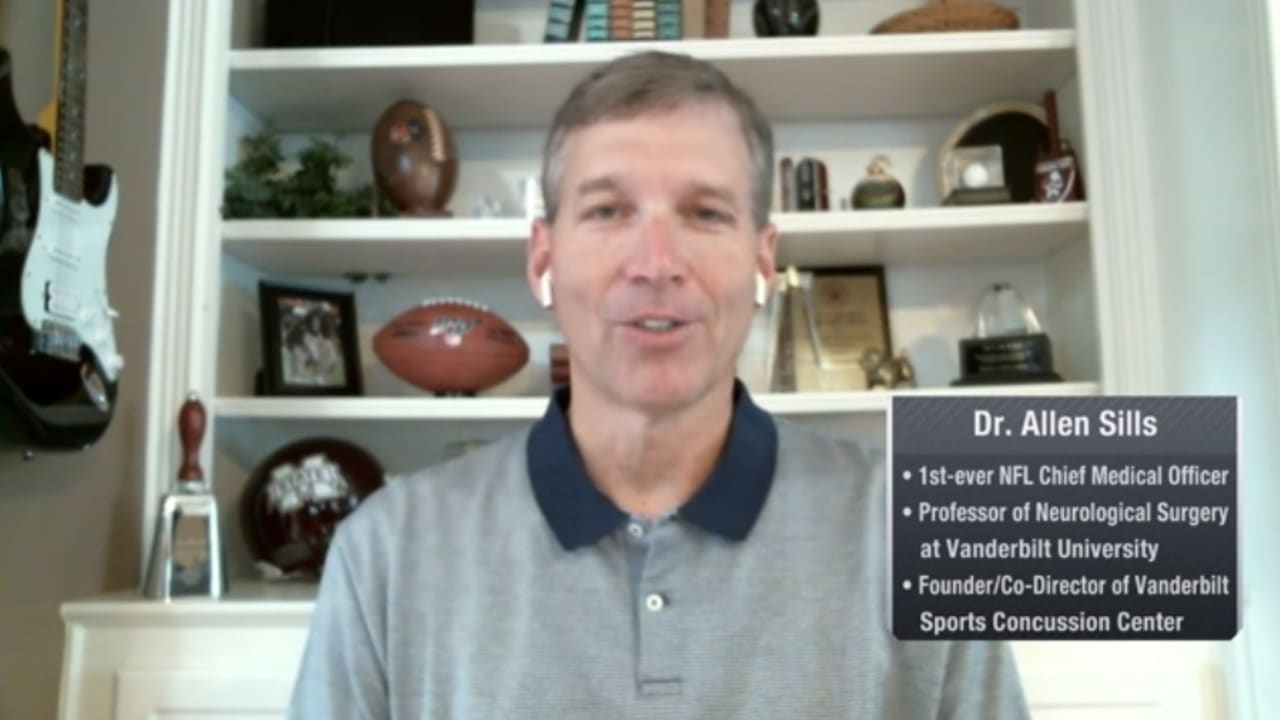 NFL Chief Medical Officer Dr. Allen Sills shares update on NFL COVID-19 ...