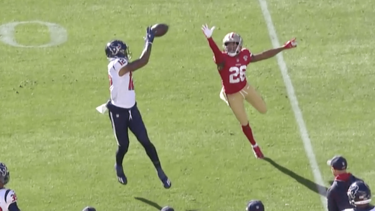Houston Texans wide receiver Nico Collins makes nifty toe-tap catch on ...